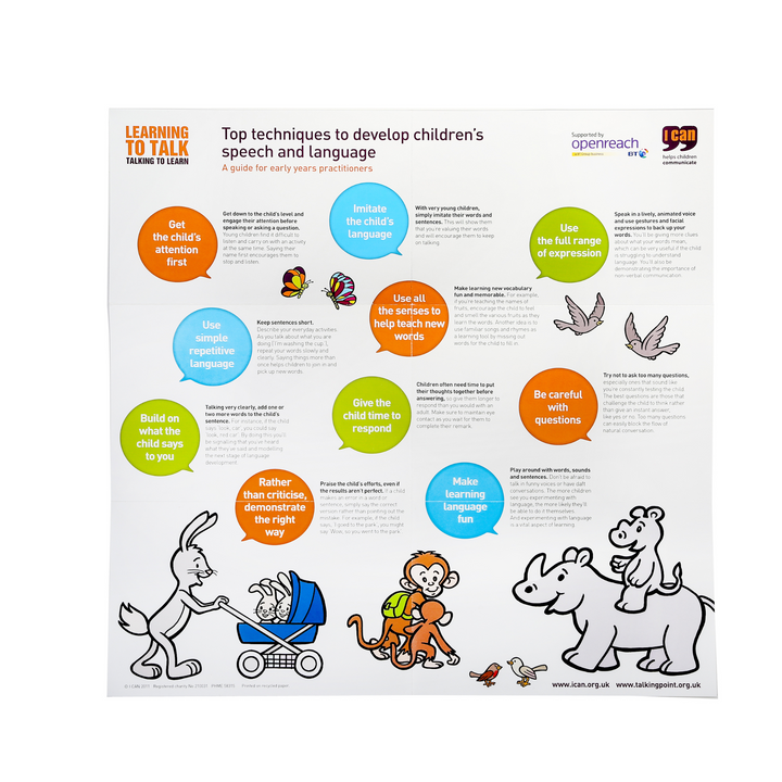 Posters and information booklets – Speech and Language UK Shop
